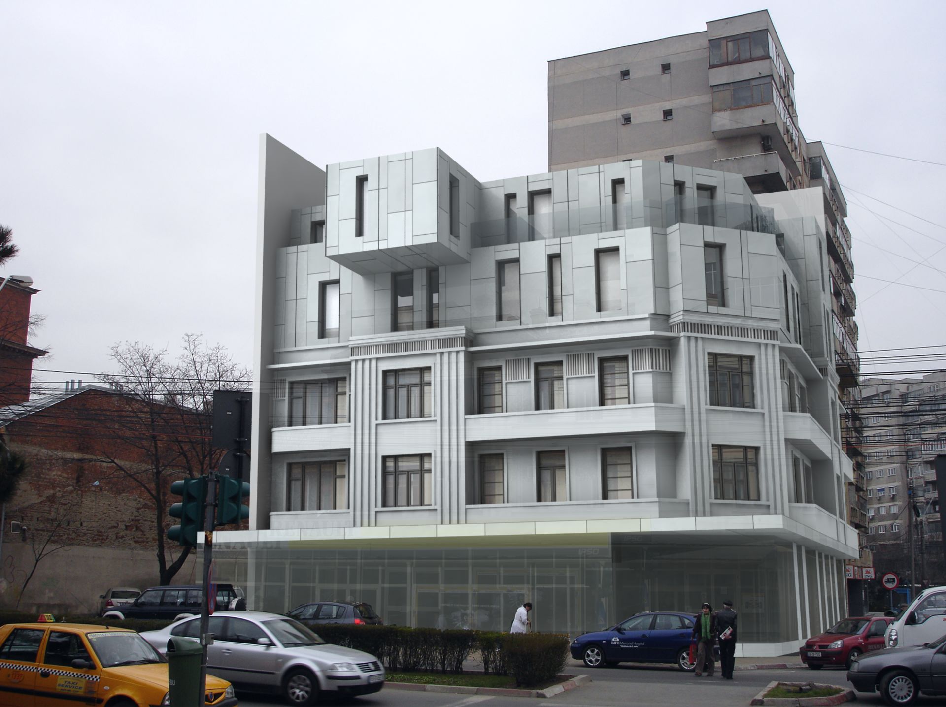 Renewal and 2 storeys addition of an Art Deco house – Bucharest – Mihai ...